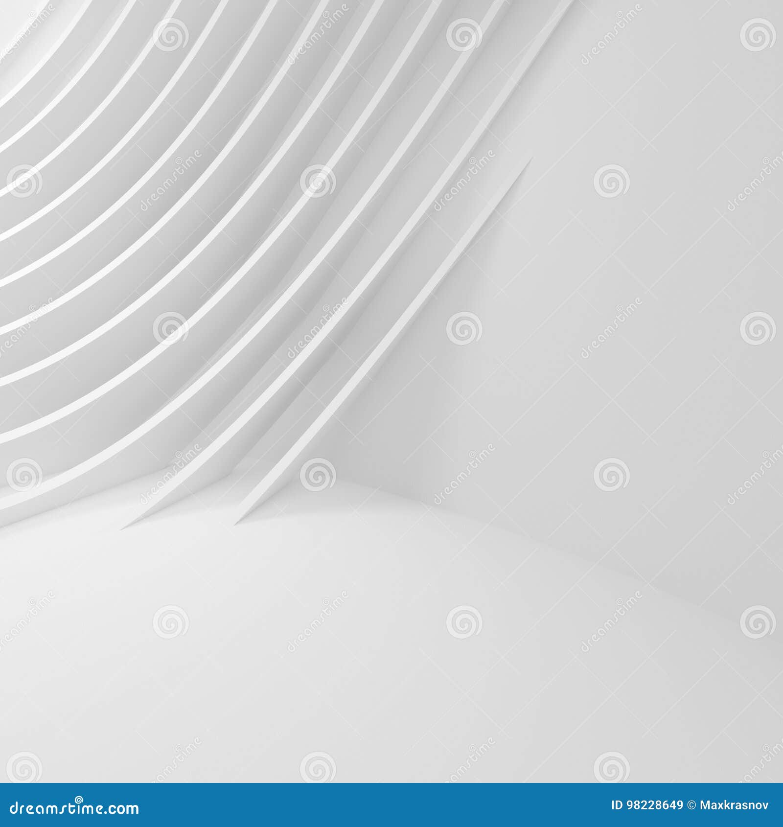 Abstract Wall Background. White Interior Design Stock Illustration ...