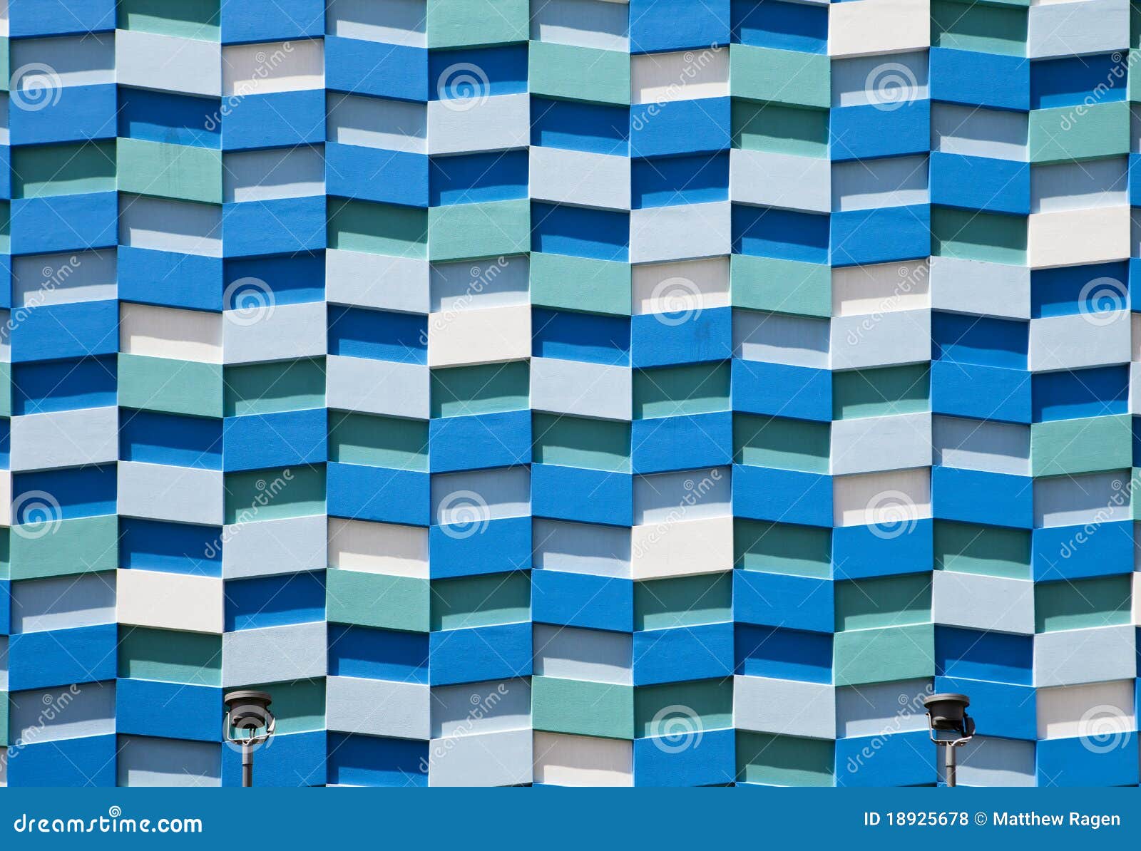 Abstract Wall Facade stock photo. Image of green, architectural - 18925678