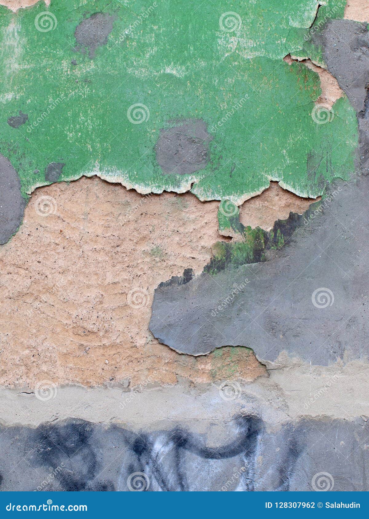 Abstract wall rundown stock photo. Image of colorful - 128307962
