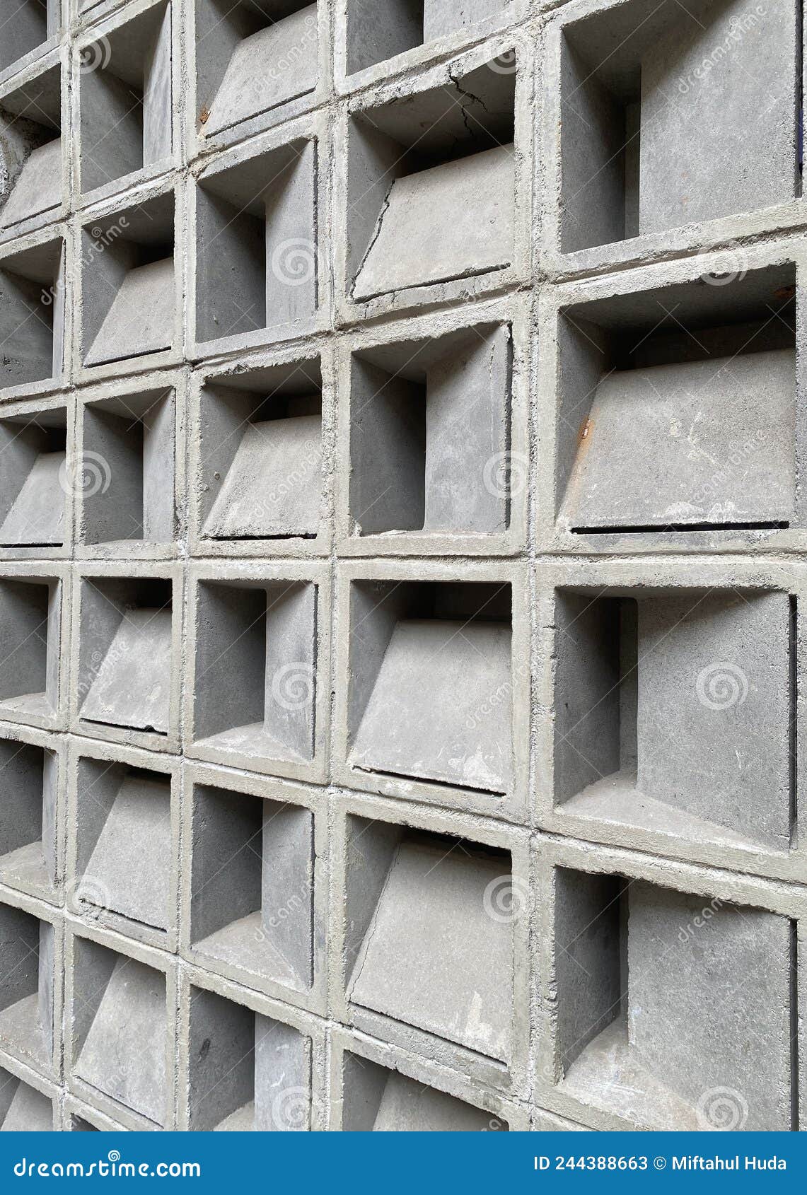 Abstract Wall Texture Background with Square Pattern Stock Image ...