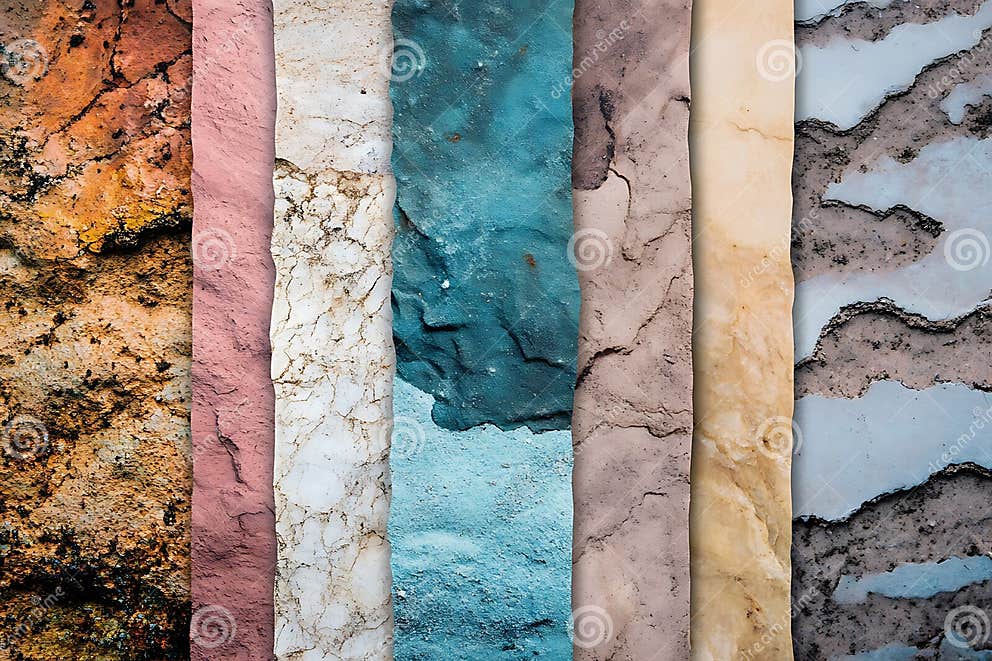 Abstract Wall Textures stock illustration. Illustration of pattern ...