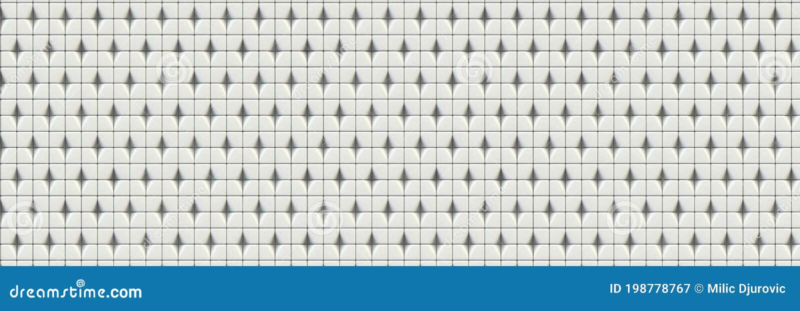 Abstract Wall Tiles Texture Background Rhombus Shape 3D Stock ...