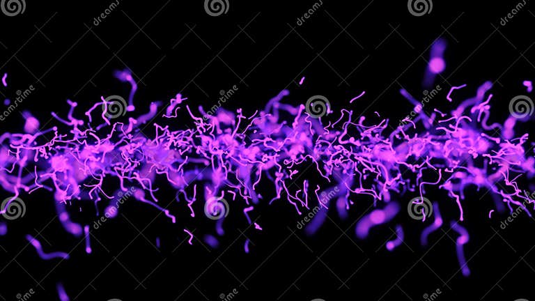 Rainbow Colored Fan with Particles Stock Illustration - Illustration of ...