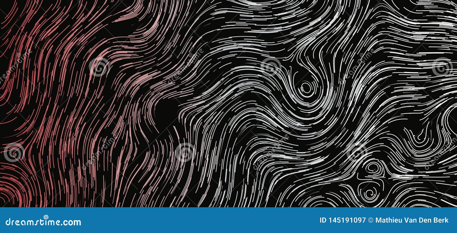 Abstract Wallpaper Black Background Colored Stripes Particles Flow ...