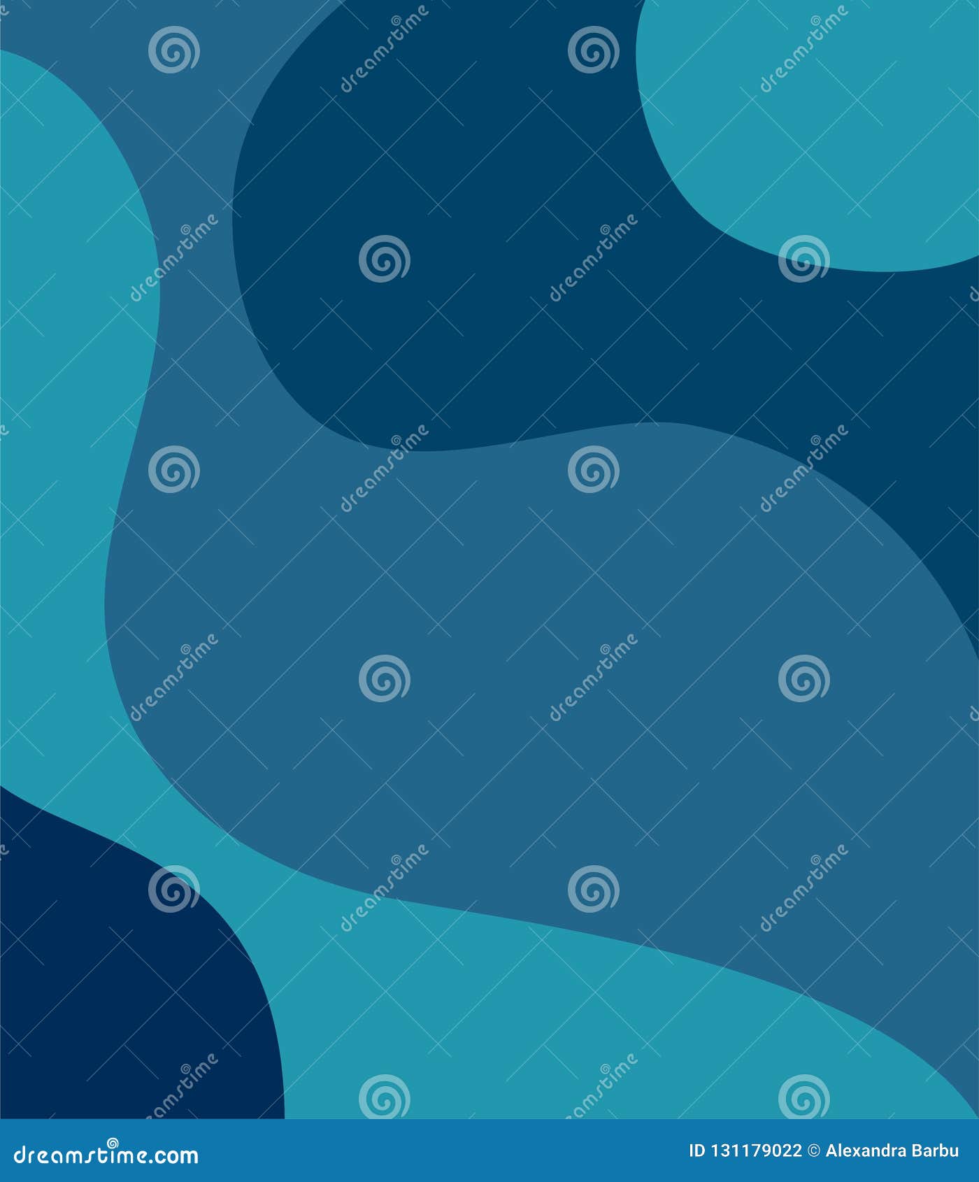Abstract Water Waves Geometric Seamless Repetitive Vector Pattern ...