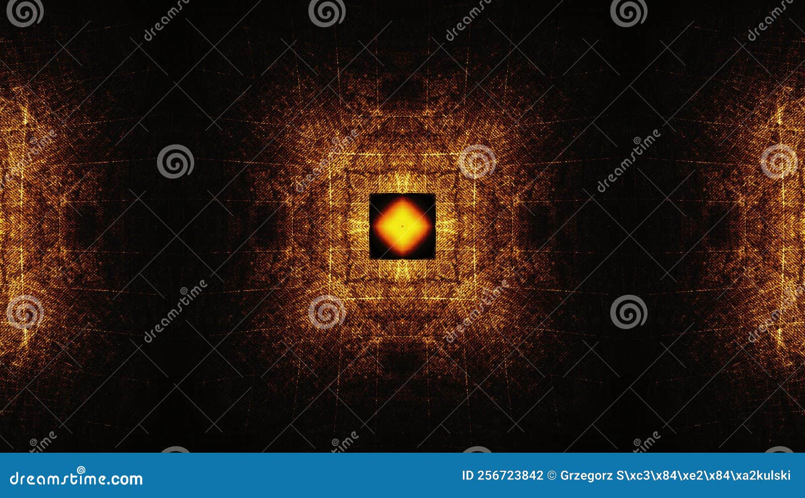 Abstract Wallpaper Depicting a Flare on a Fabric Stock Illustration ...