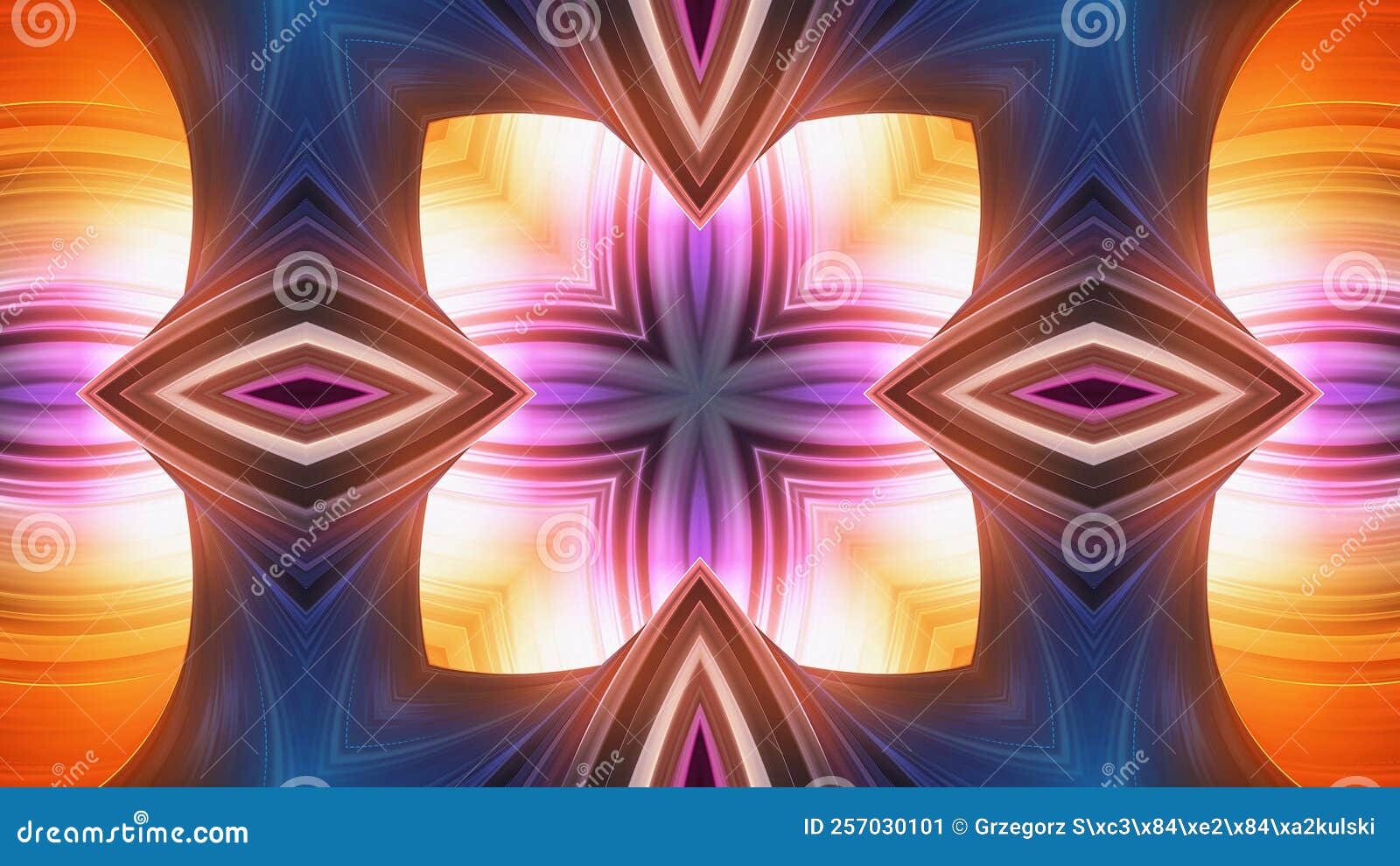 Abstract Wallpaper with a Flower Stock Illustration - Illustration of ...