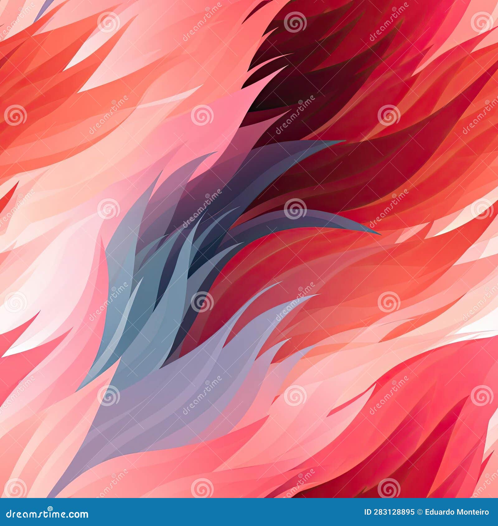 Abstract Wallpaper with Fluid Pink and Tan Patterns and Vibrant ...