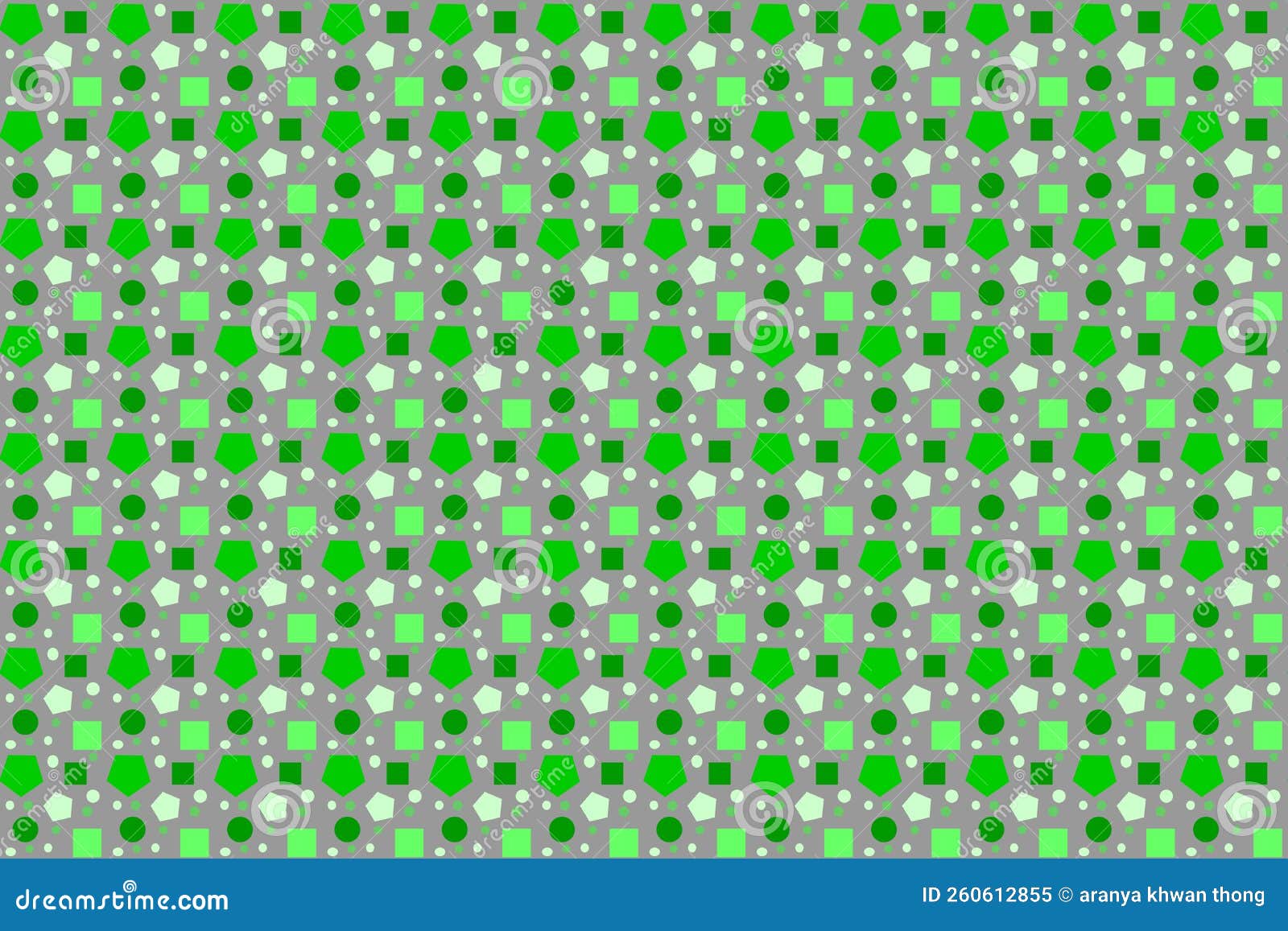 Abstract Wallpaper with Geometric Pattern in Green Tone, Cute Pattern ...