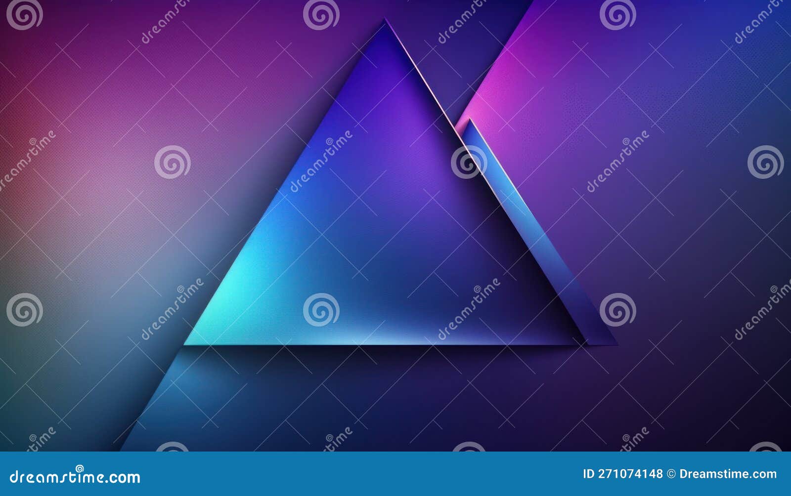 Abstract Wallpaper with Gradient Colors, Triangles Stock Illustration ...