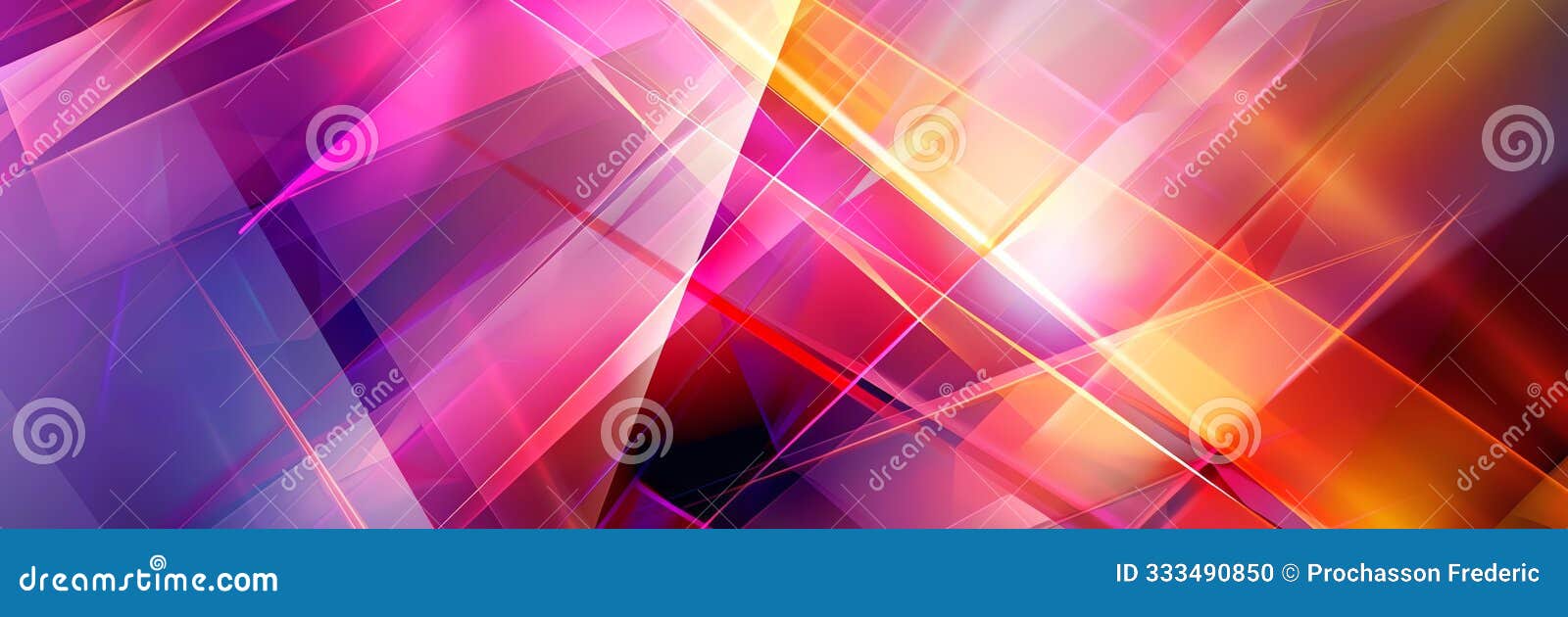 Abstract Wallpaper with Harmonious Geometric Combinations and Bright ...