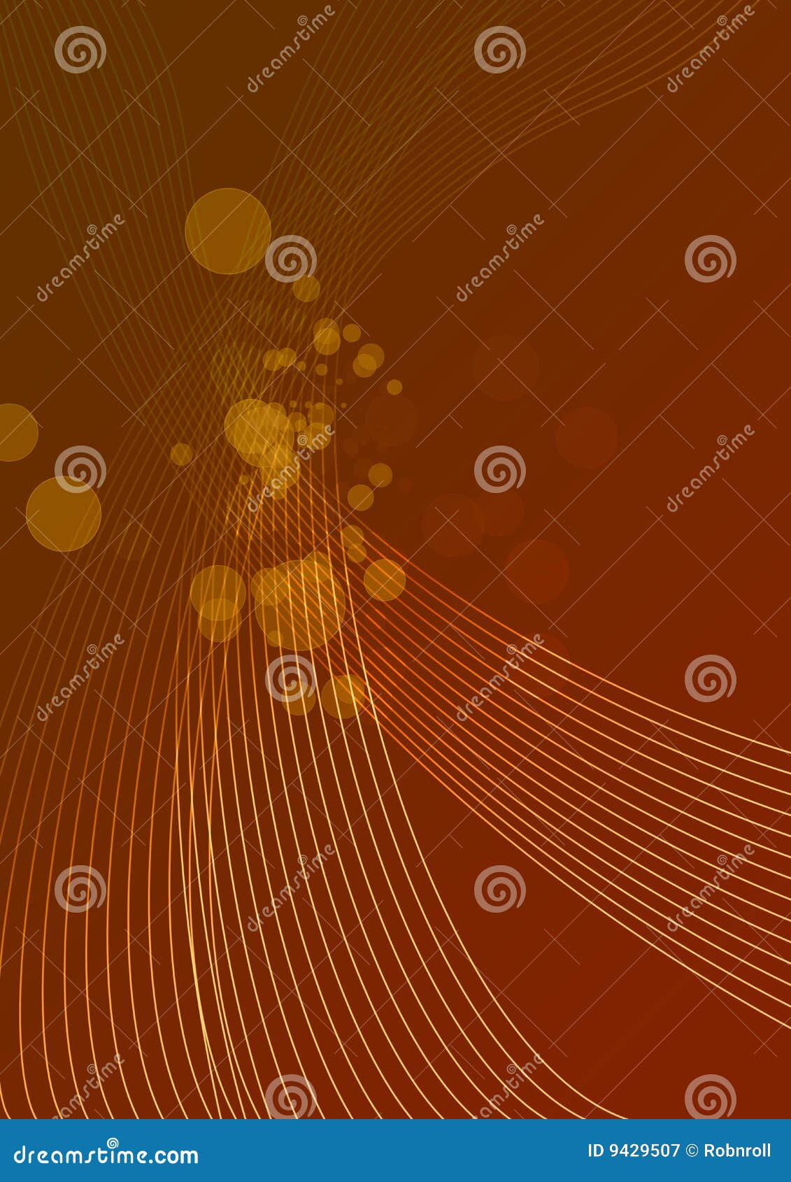 Abstract Wallpaper with Lines and Circles Stock Illustration ...