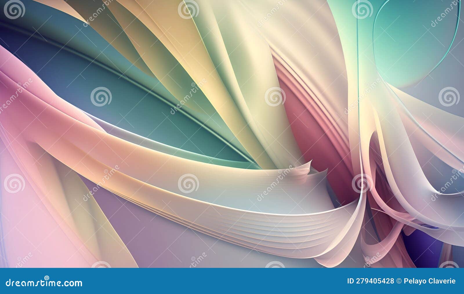Abstract Wallpaper of Pastel Colored Lines. Wallpapers Stock ...