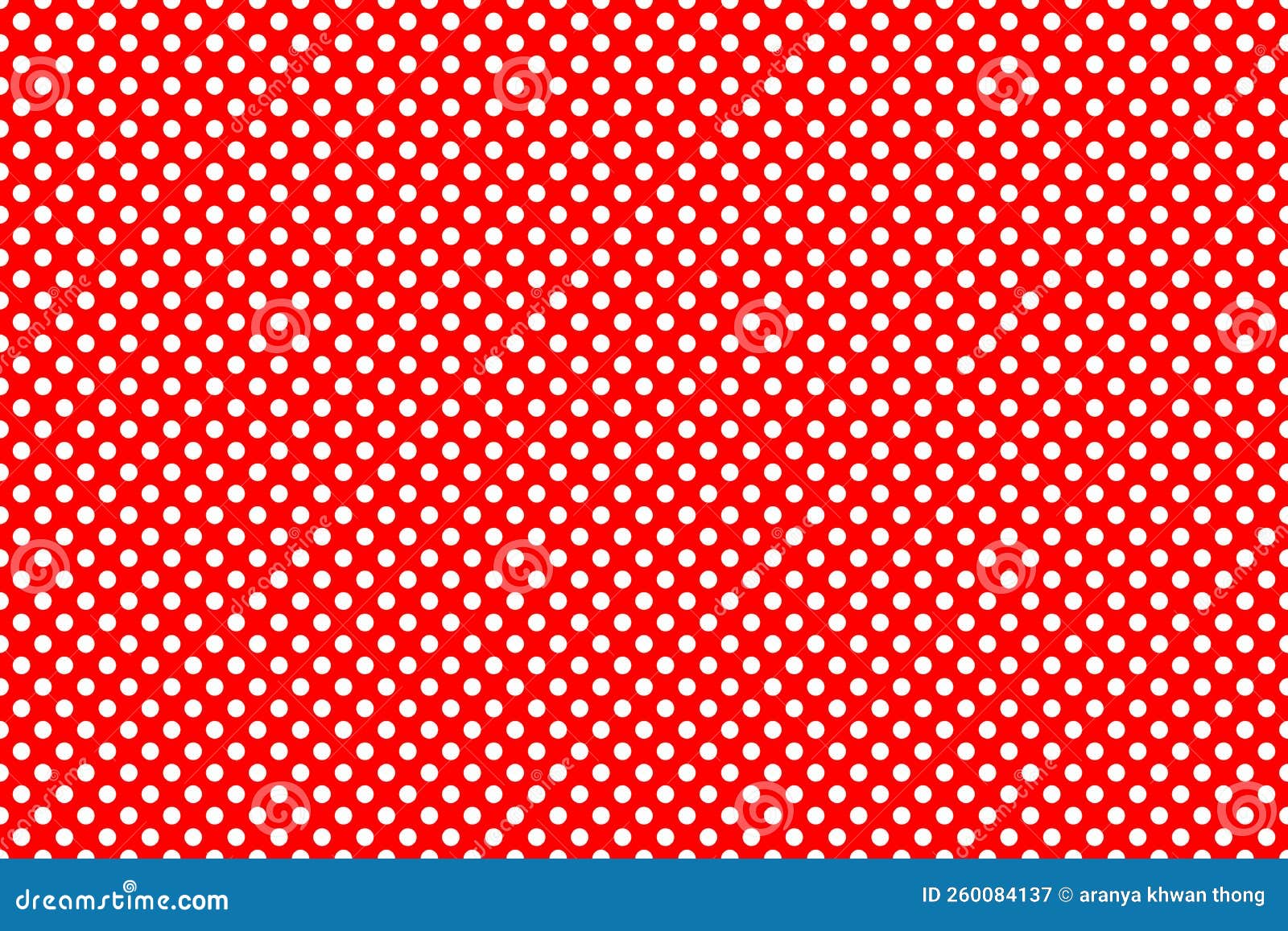 Abstract Wallpaper with White Polka Dots on Bright Red Background Stock ...
