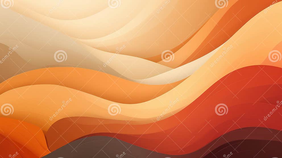 Abstract Warm Color Background Stock Illustration - Illustration of ...