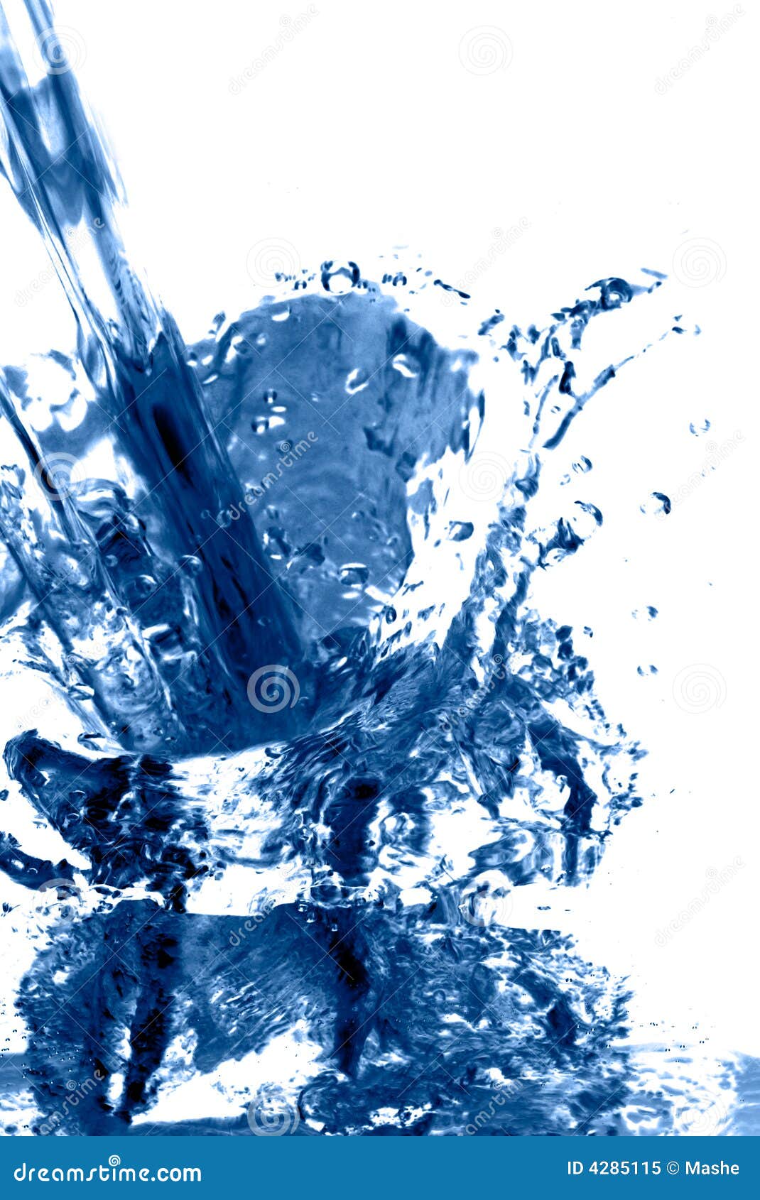 The abstract water stock image. Image of freshness, washing - 4285115