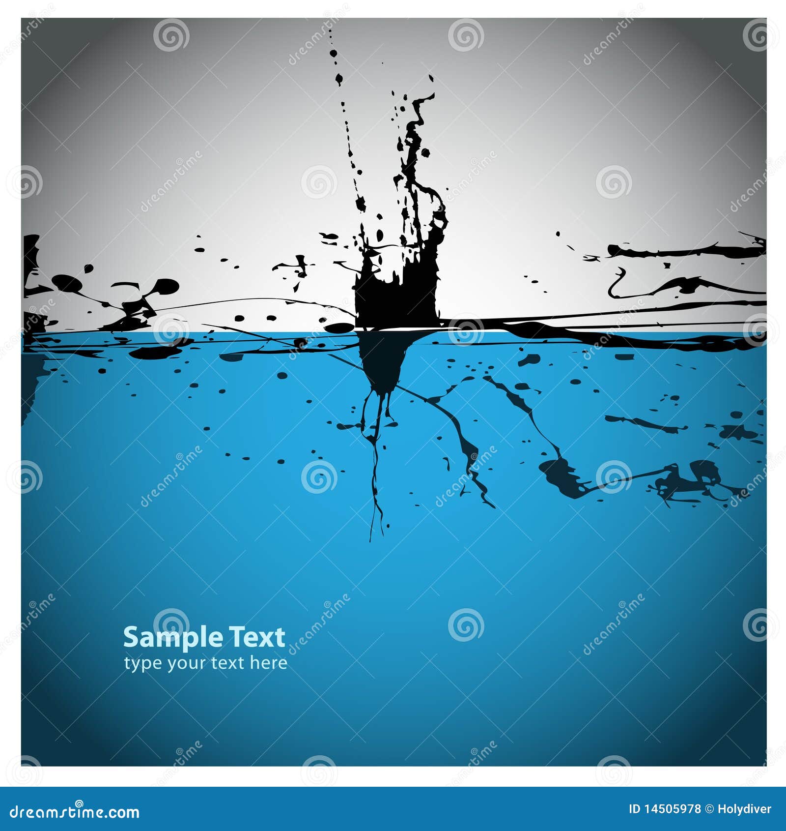 Abstract water background stock vector. Illustration of area - 14505978