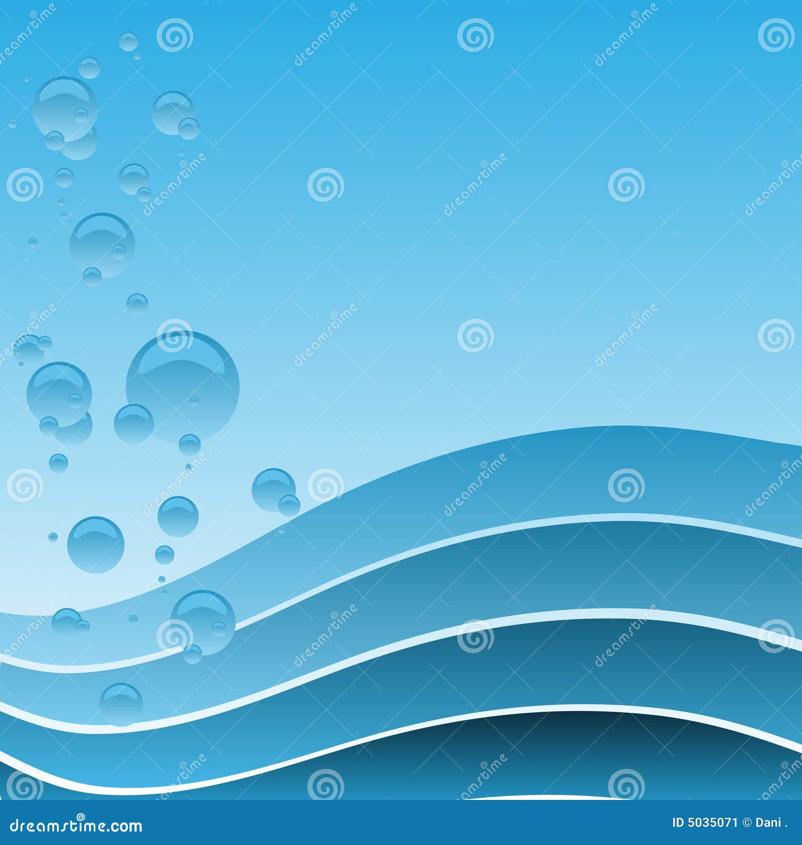 Abstract Water Background stock vector. Illustration of wave - 5035071