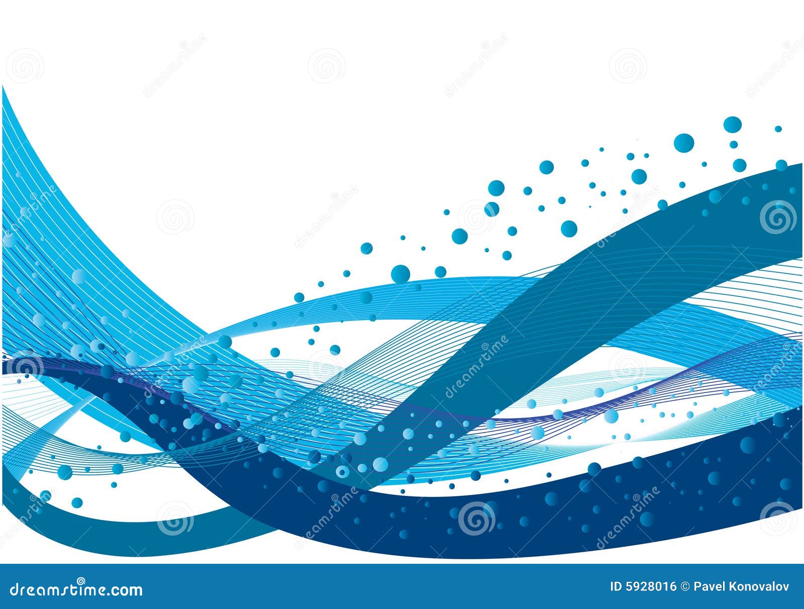 Abstract water background stock vector. Illustration of bubbles - 5928016