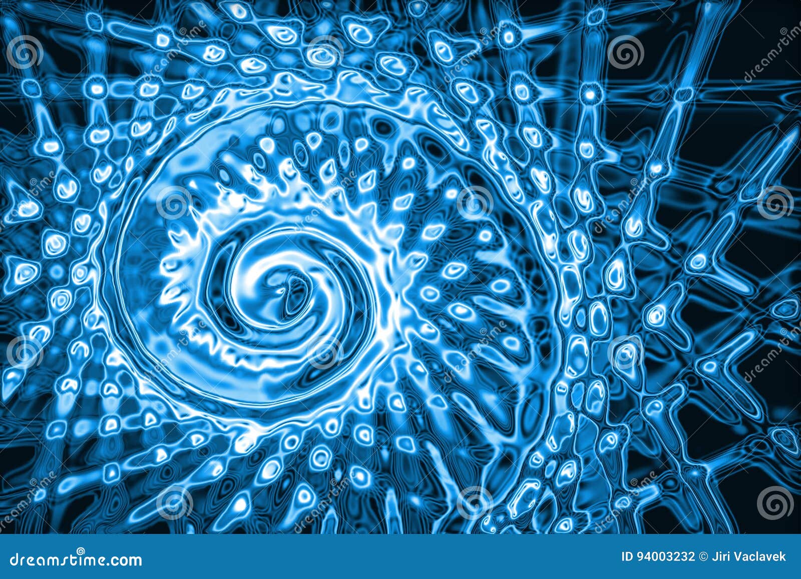 Abstract water background stock illustration. Illustration of round ...
