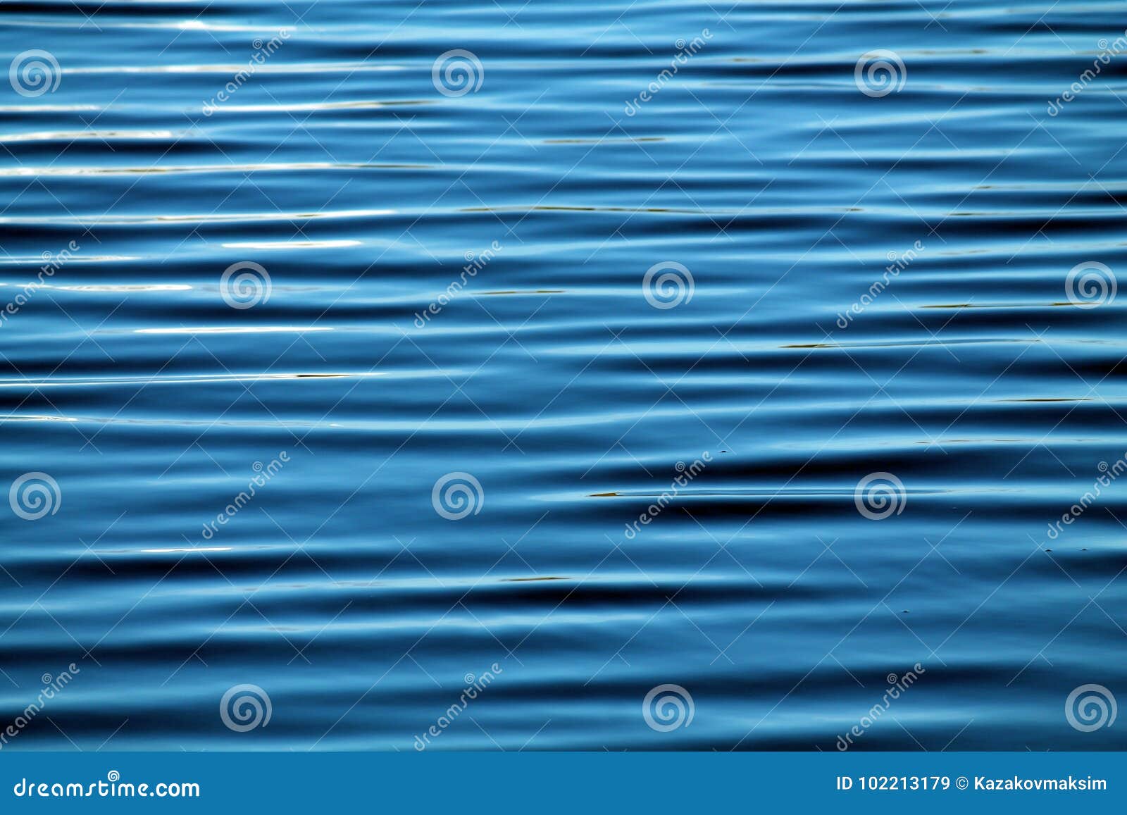 Abstract Water Background with Long Parallel Waves Stock Image - Image ...