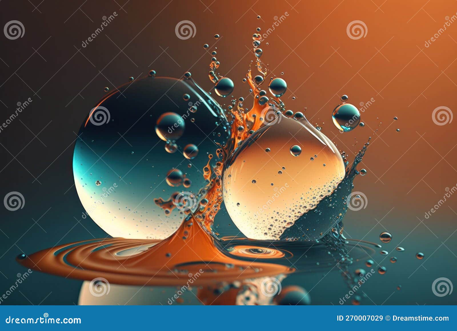 Abstract Water Bubble Drop Color Background Graphic Design Wallpaper ...