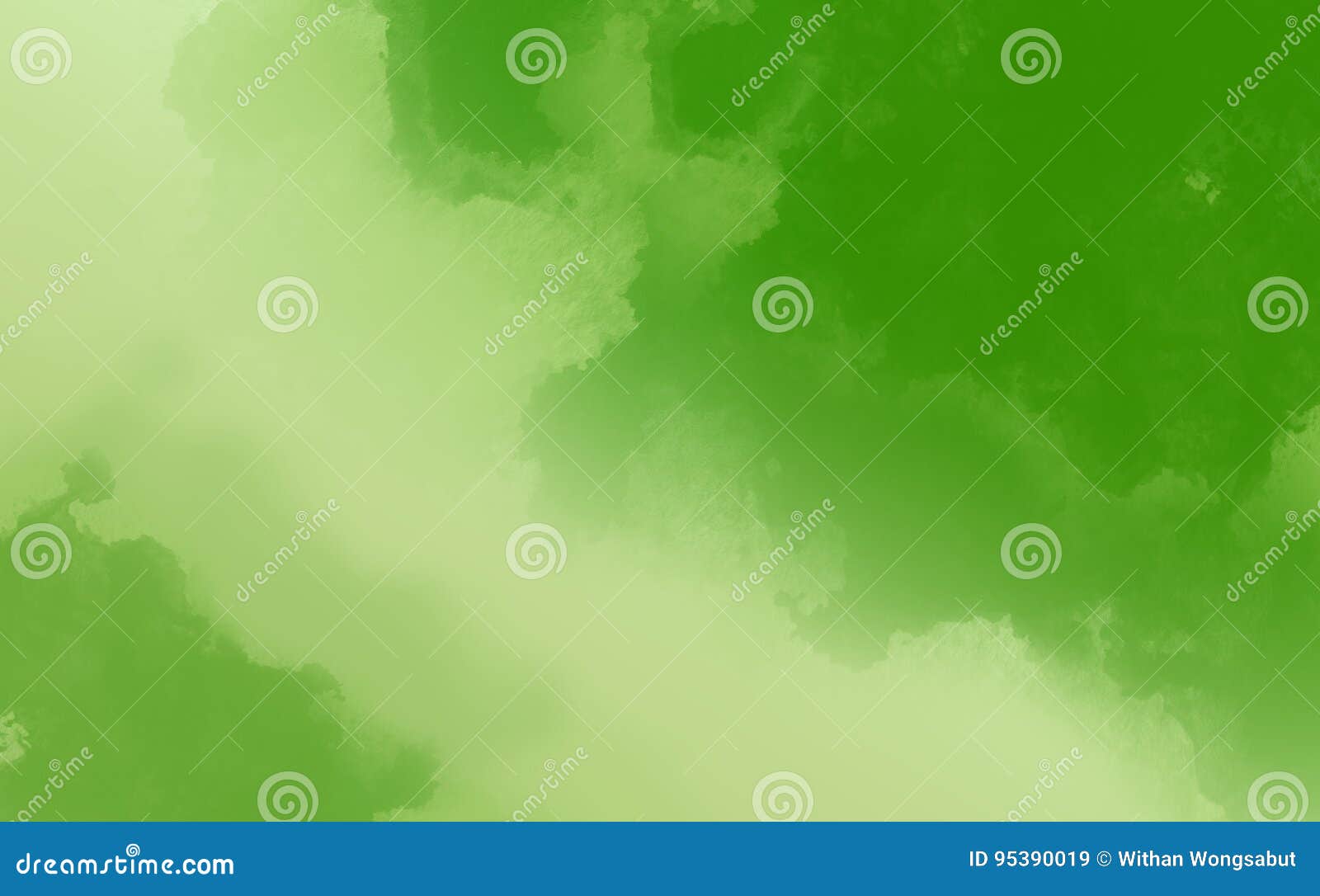 Abstract Water Color,Green Paint. Stock Illustration - Illustration of ...