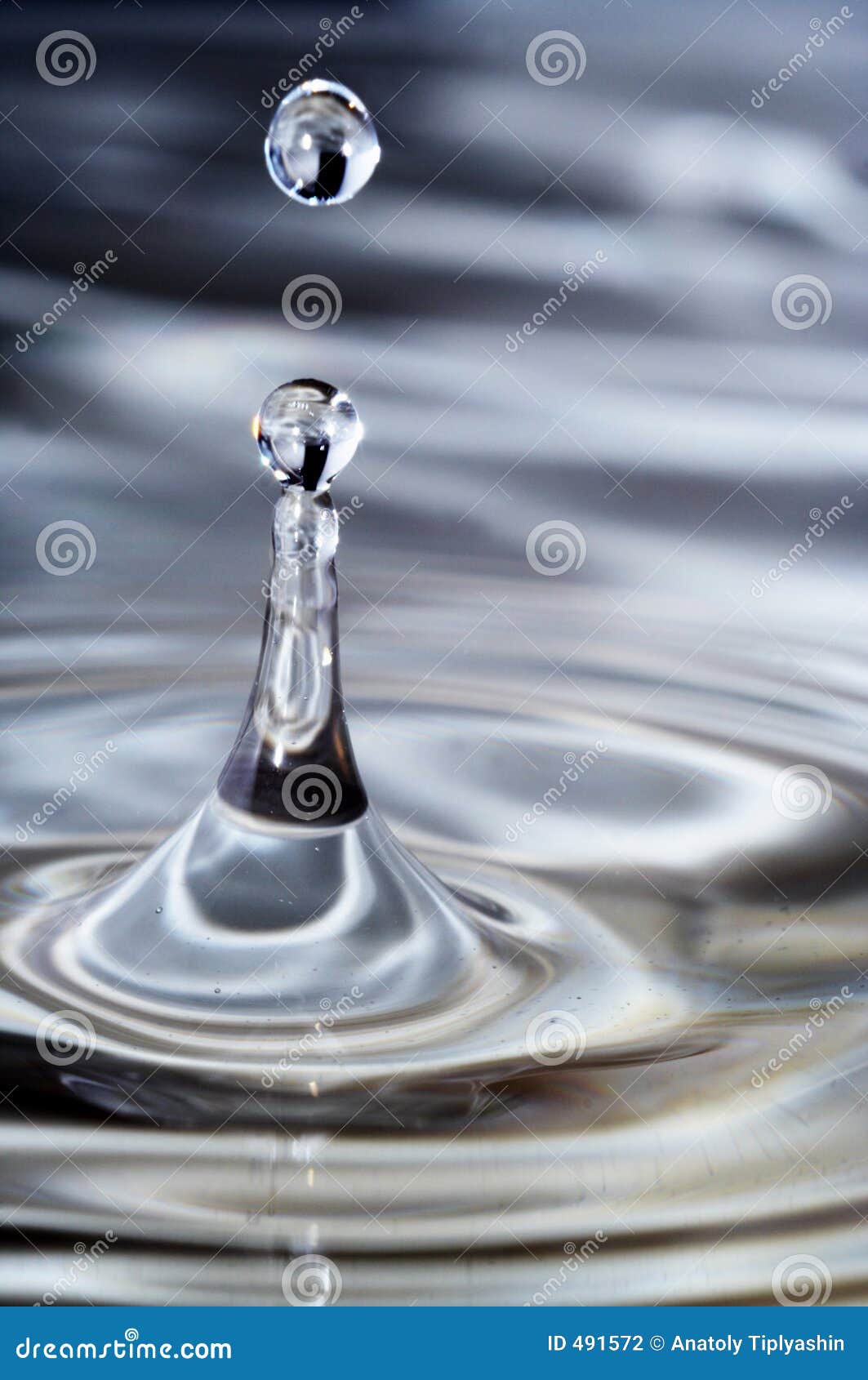 Abstract water drop stock photo. Image of cyan, strange - 491572