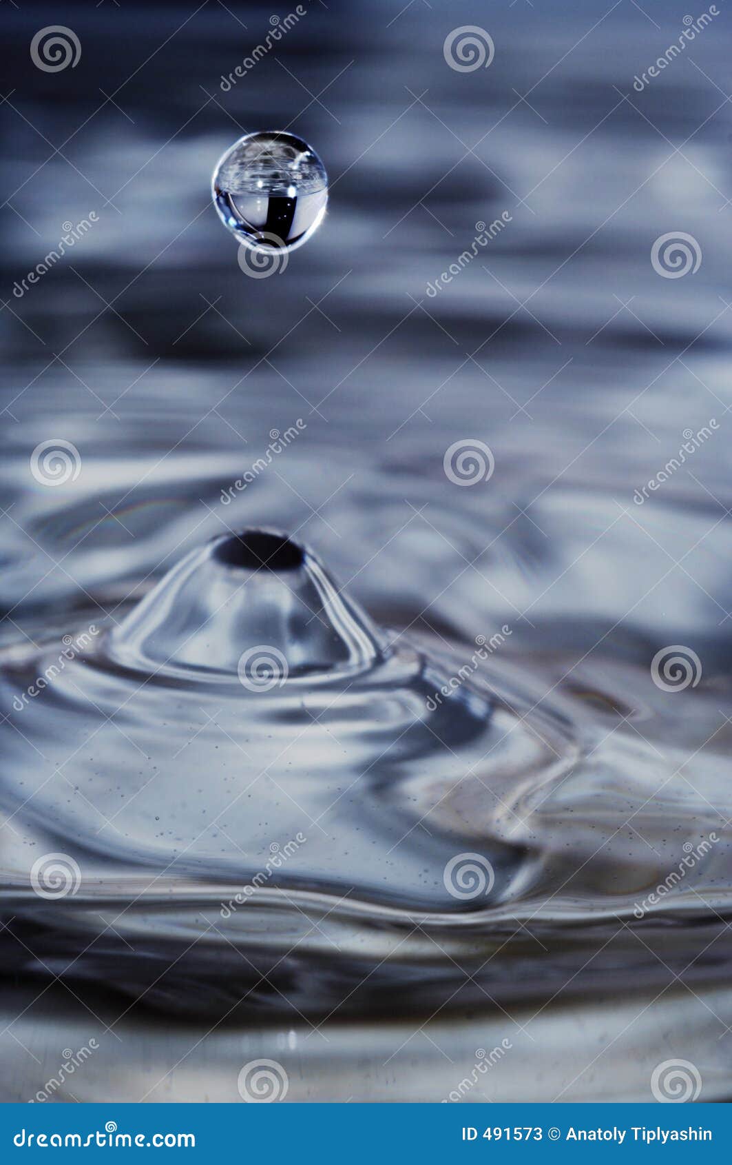 Abstract Water Drop Picture. Image: 491573