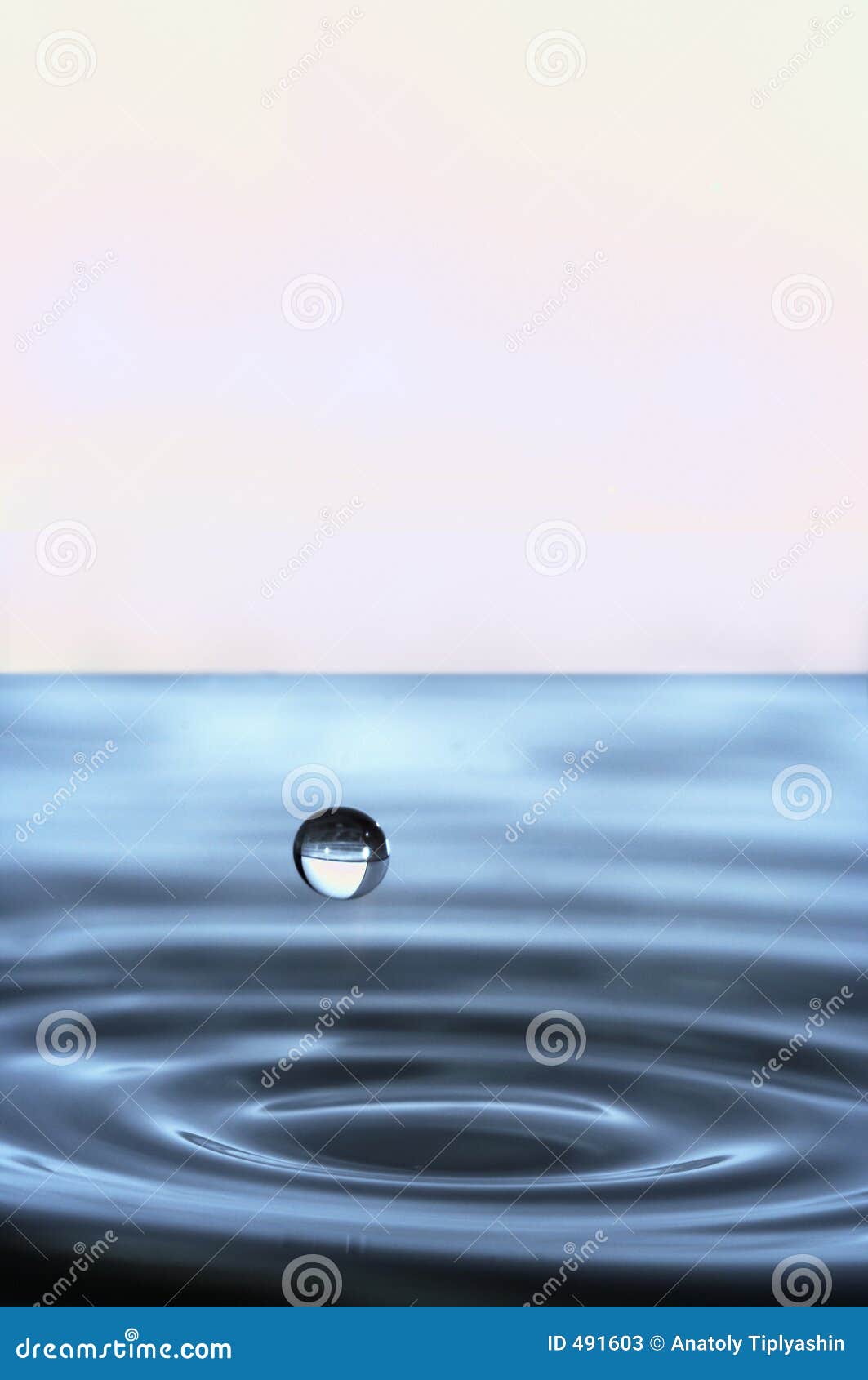 Abstract Water Drop Picture. Image: 491603