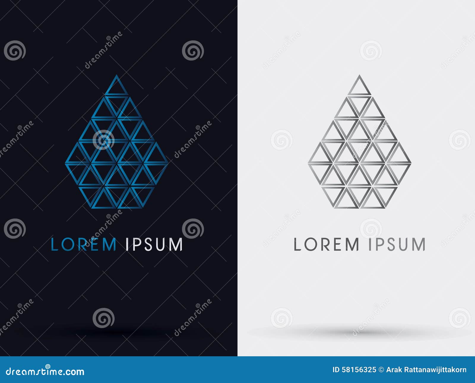 Abstract water drop stock vector. Illustration of branding - 58156325