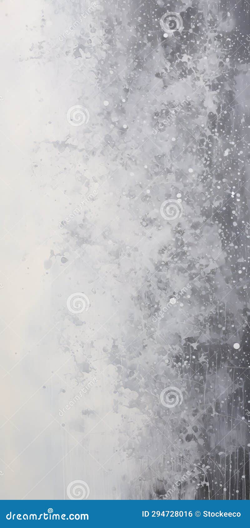 Abstract Water Drop Painting: Subtle Tonal Gradations and Effervescent ...