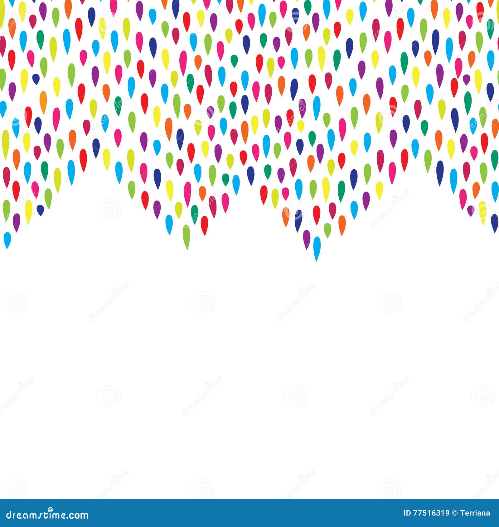 Abstract Water Drop Pattern. Zig-zag Spot Background. Raindrop Dot ...