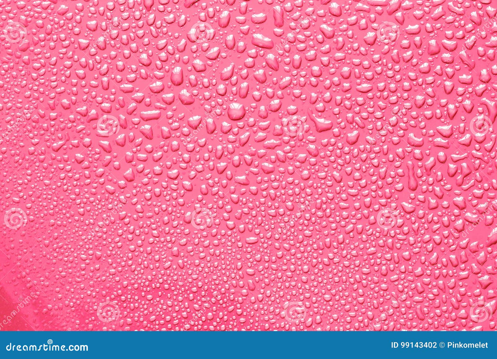 The Abstract Water Drop on Surface of Fresh Pink Background Stock Photo ...