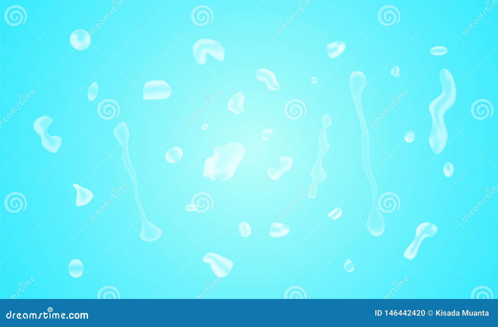 Abstract Water Drop. Vector Illustration Eps10 Stock Vector ...