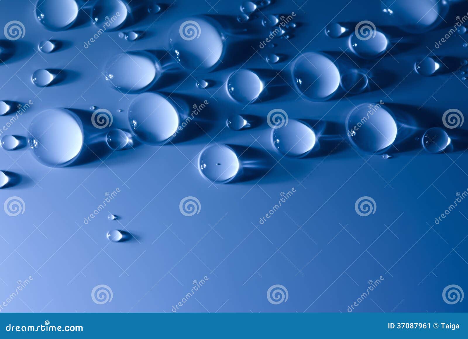Abstract Water Drops Background with Beautiful Light Stock Image ...