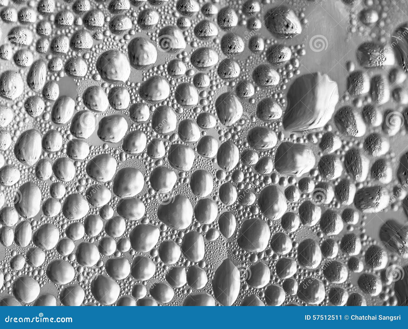 Abstract water drops stock image. Image of reflection - 57512511