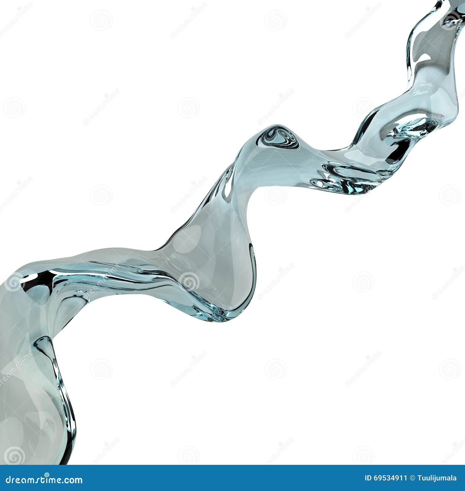 Abstract water flow stock illustration. Illustration of freshness ...