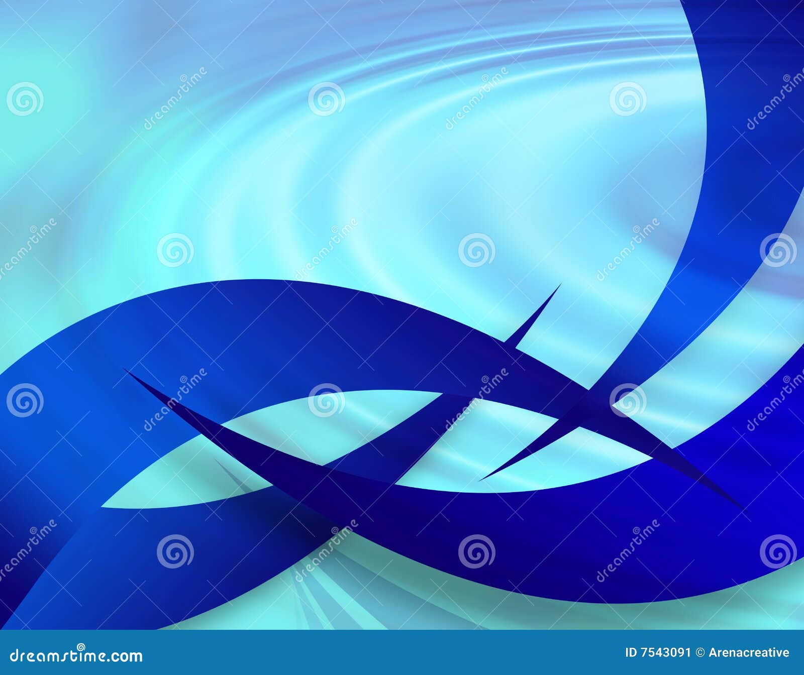 Abstract Water Layout stock illustration. Illustration of bright - 7543091