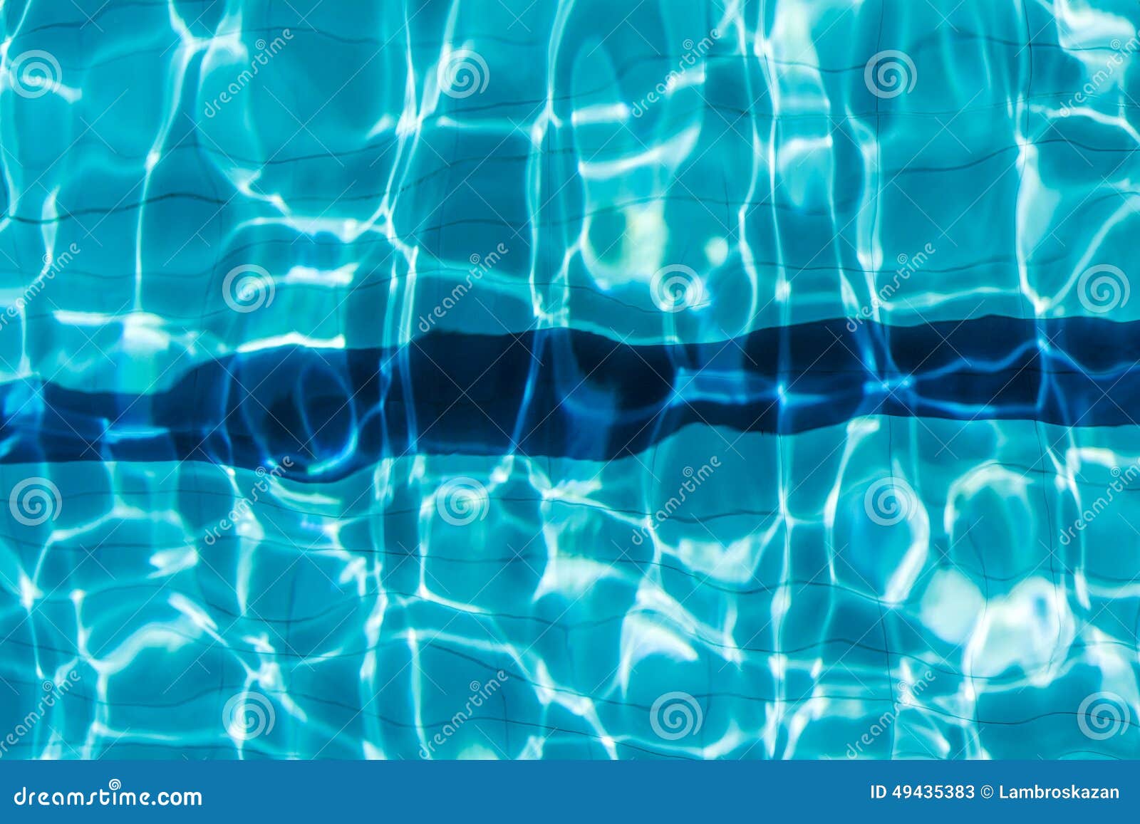 Abstract Water Reflections at the Pool Stock Image - Image of clean ...
