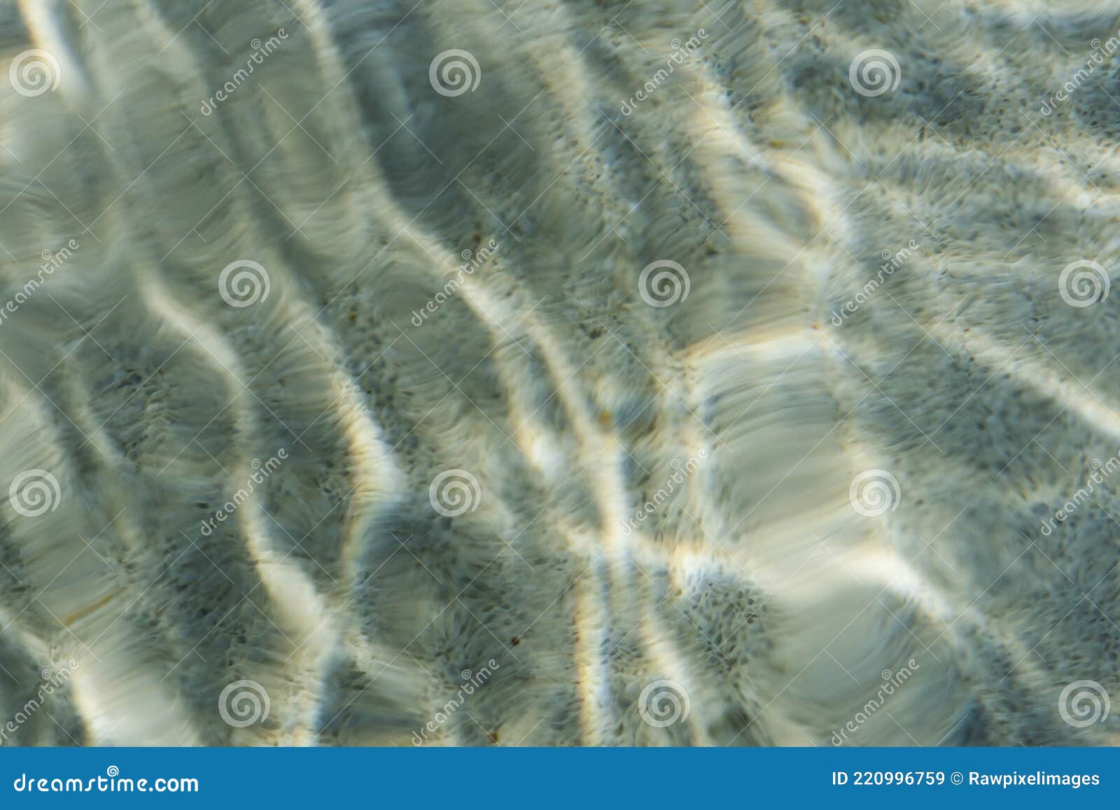 Abstract Water Ripple Pattern in a Swimming Pool with a Sun Reflection ...