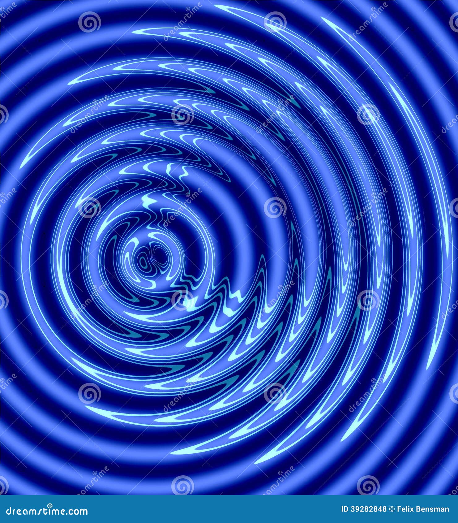 Abstract water ripples stock illustration. Illustration of flowing ...