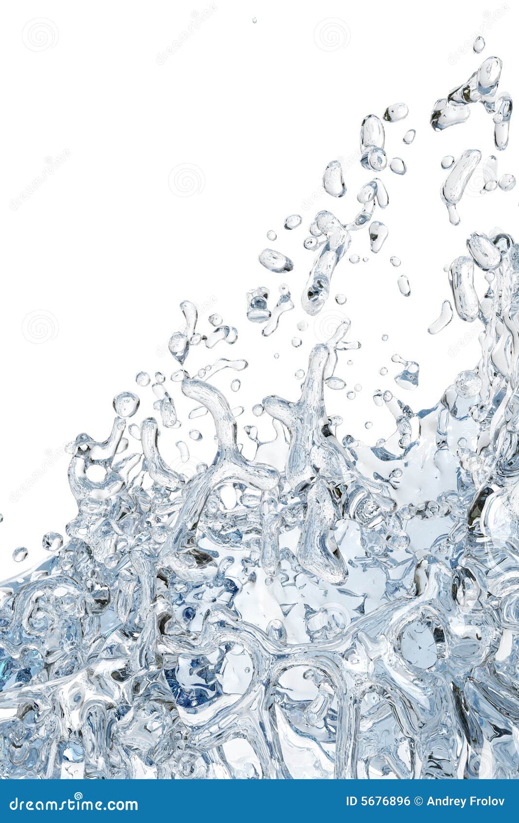 Abstract water, splash stock illustration. Illustration of purity - 5676896