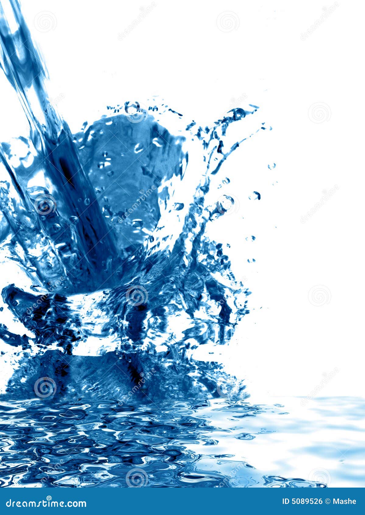 Abstract Water Splash Background Stock Photo - Image of water, nature ...