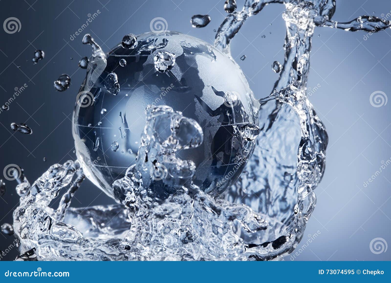 Abstract water splash stock image. Image of objects, earth - 73074595
