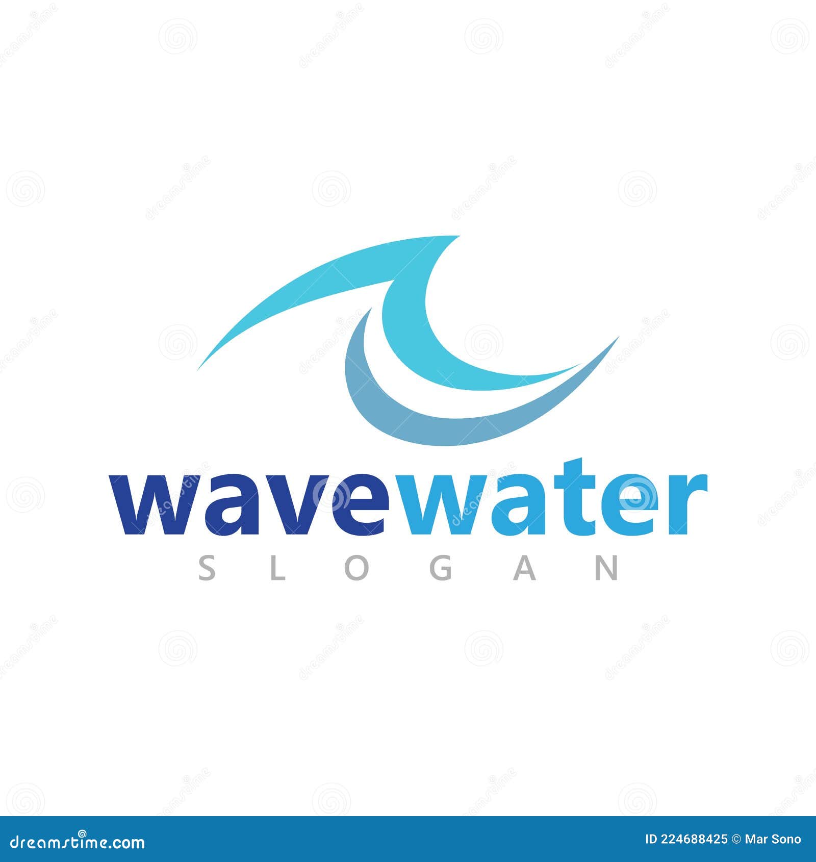 Abstract Water Splash Waves Logo Stock Vector - Illustration of aqua ...