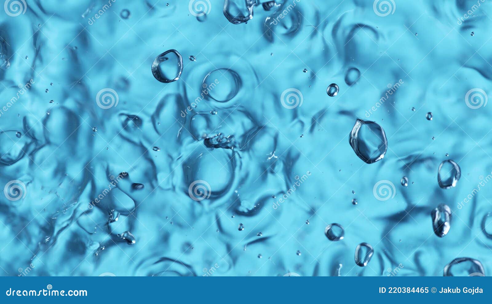 Abstract Water Surface Background, Top View Stock Image - Image of drop ...