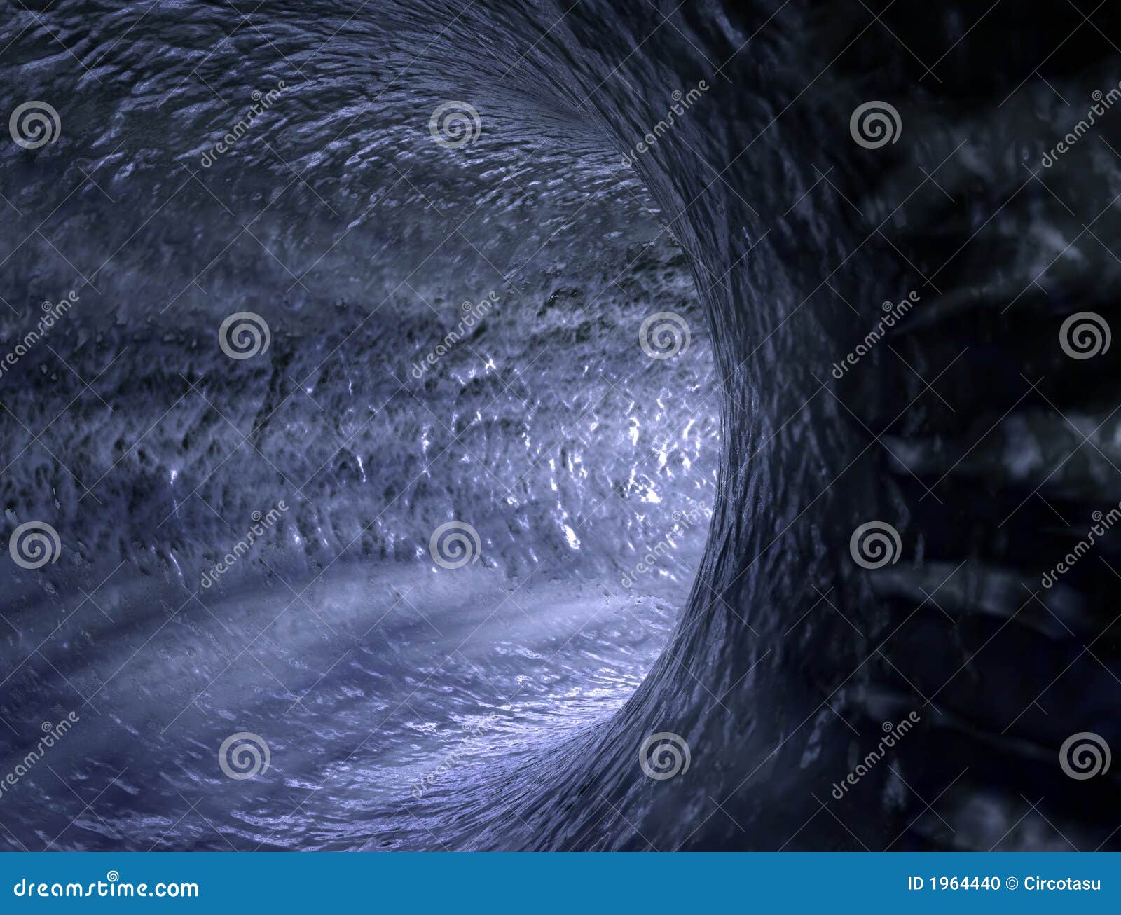 Abstract Water tunnel stock illustration. Illustration of circle - 1964440