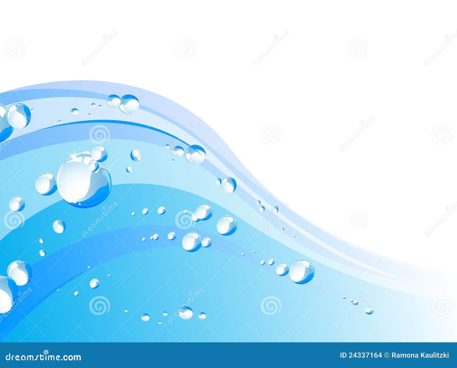 Abstract Water Wave stock illustration. Illustration of liquid - 24337164