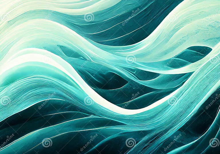 Abstract Water Wave Background Stock Illustration - Illustration of ...